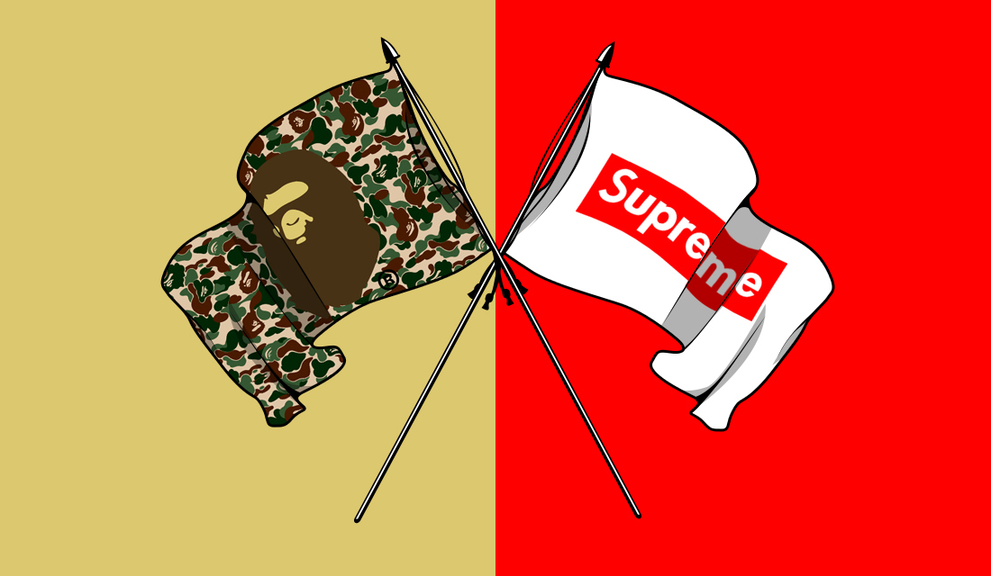 Supreme och Bape ryktas ha ett samarbete på gång - Dopest