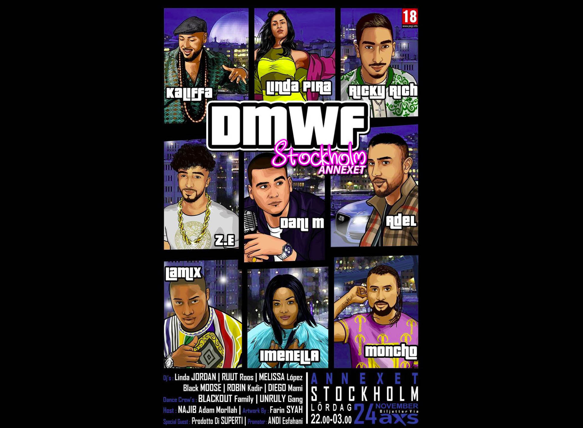 Dani M with Friends intar Annexet med en stark line-up - Dopest