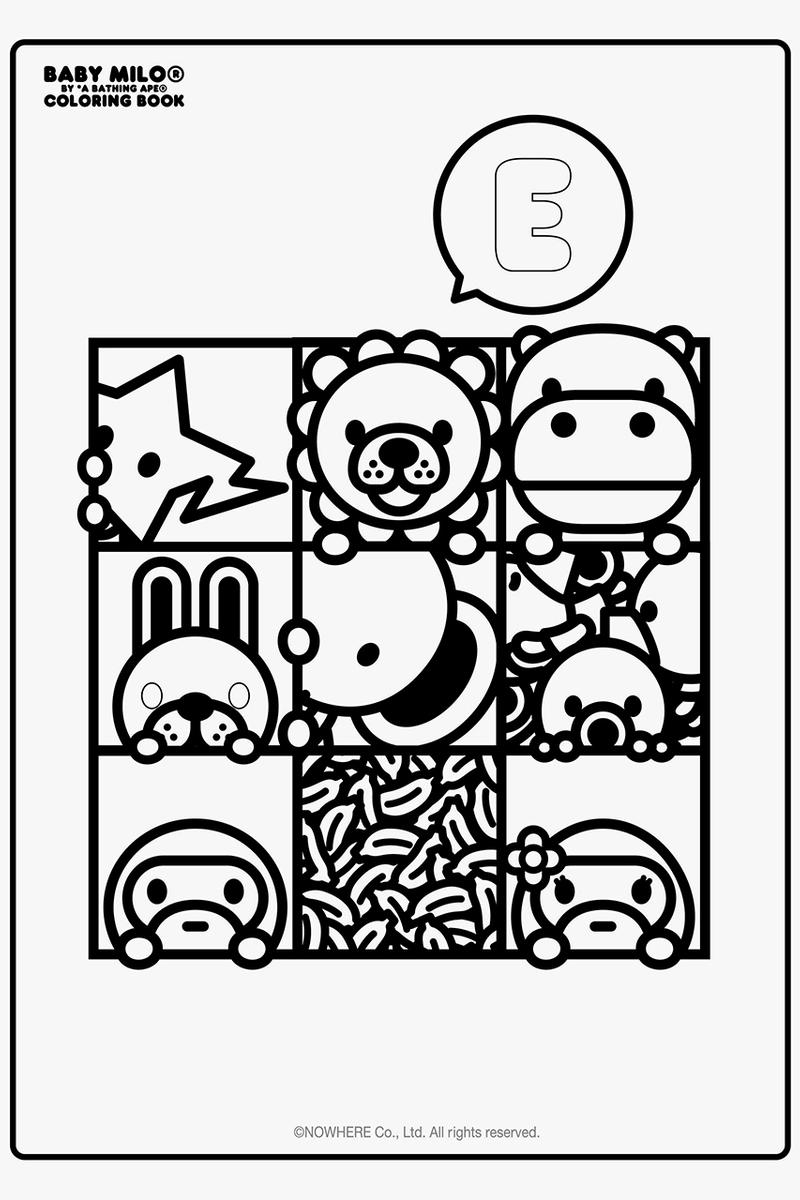 A BATHING APE lanserar digital målarbok - Dopest