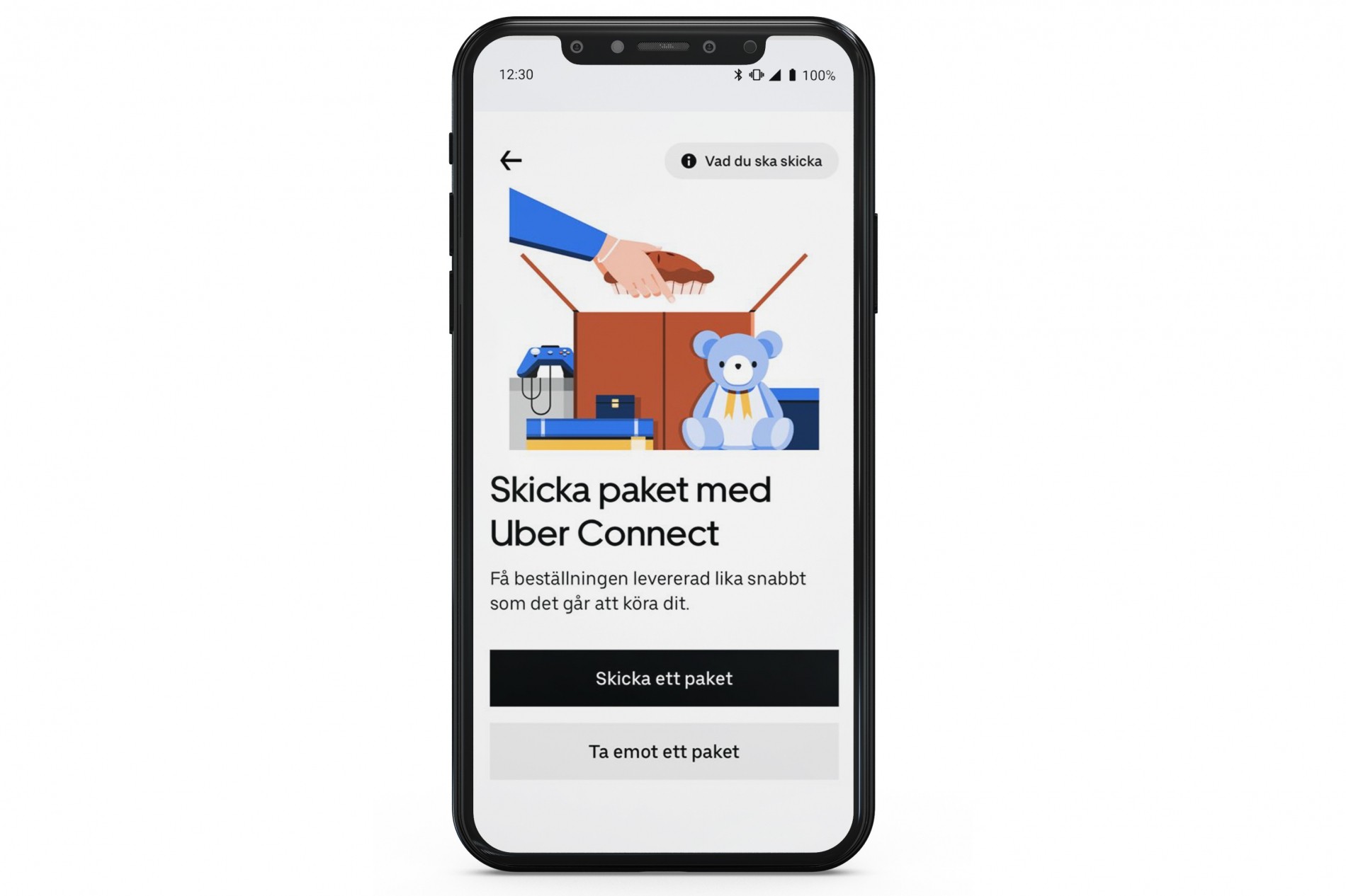 Nu kan du leverera paket via Uber Connect - Dopest