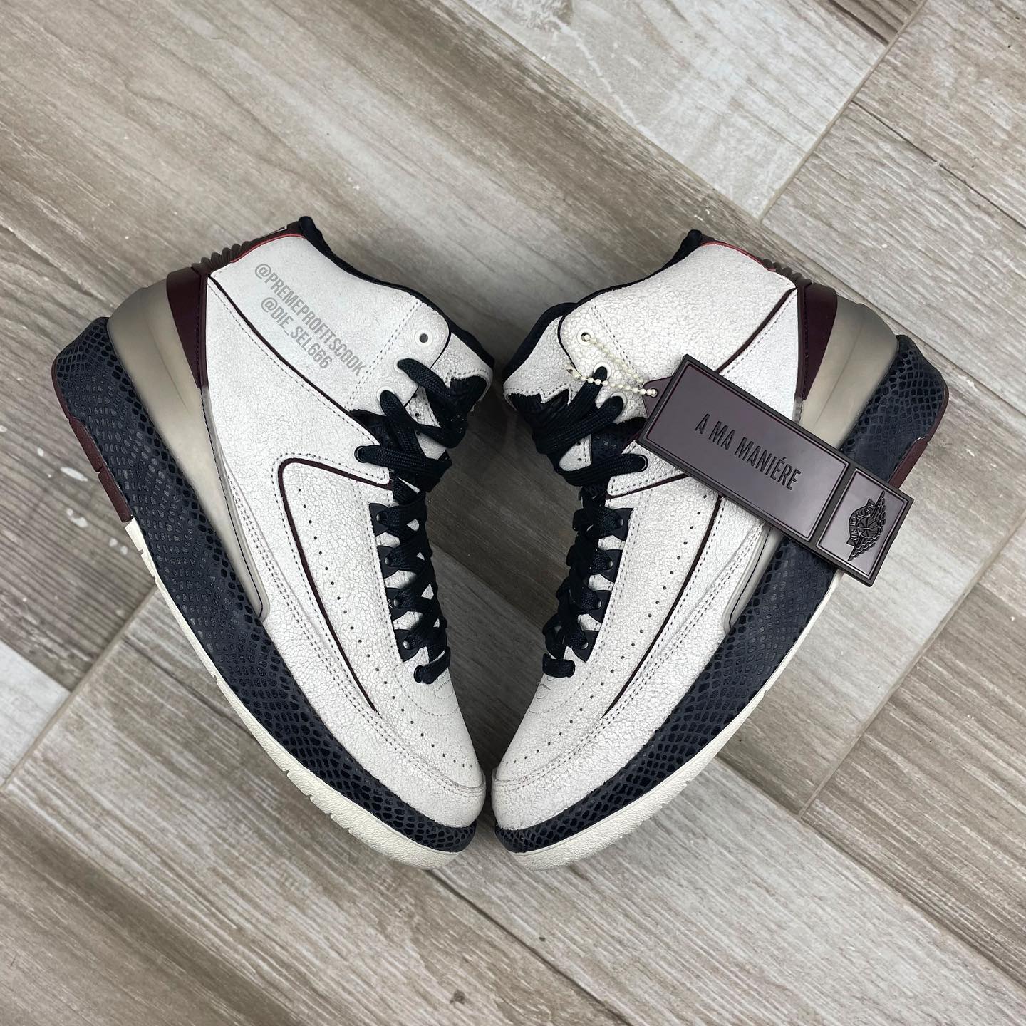 Första bilderna på A Ma Maniére x Air Jordan 2 Retro SP - Dopest