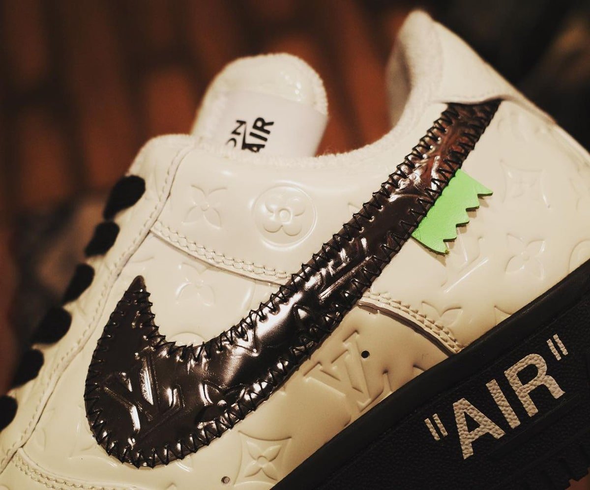 Virgil Abloh's Louis Vuitton x Nike AF1 kan släppas i vår - Dopest
